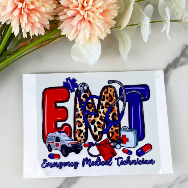 EMT | 4" UV DTF Decal - HKS Custom Designs