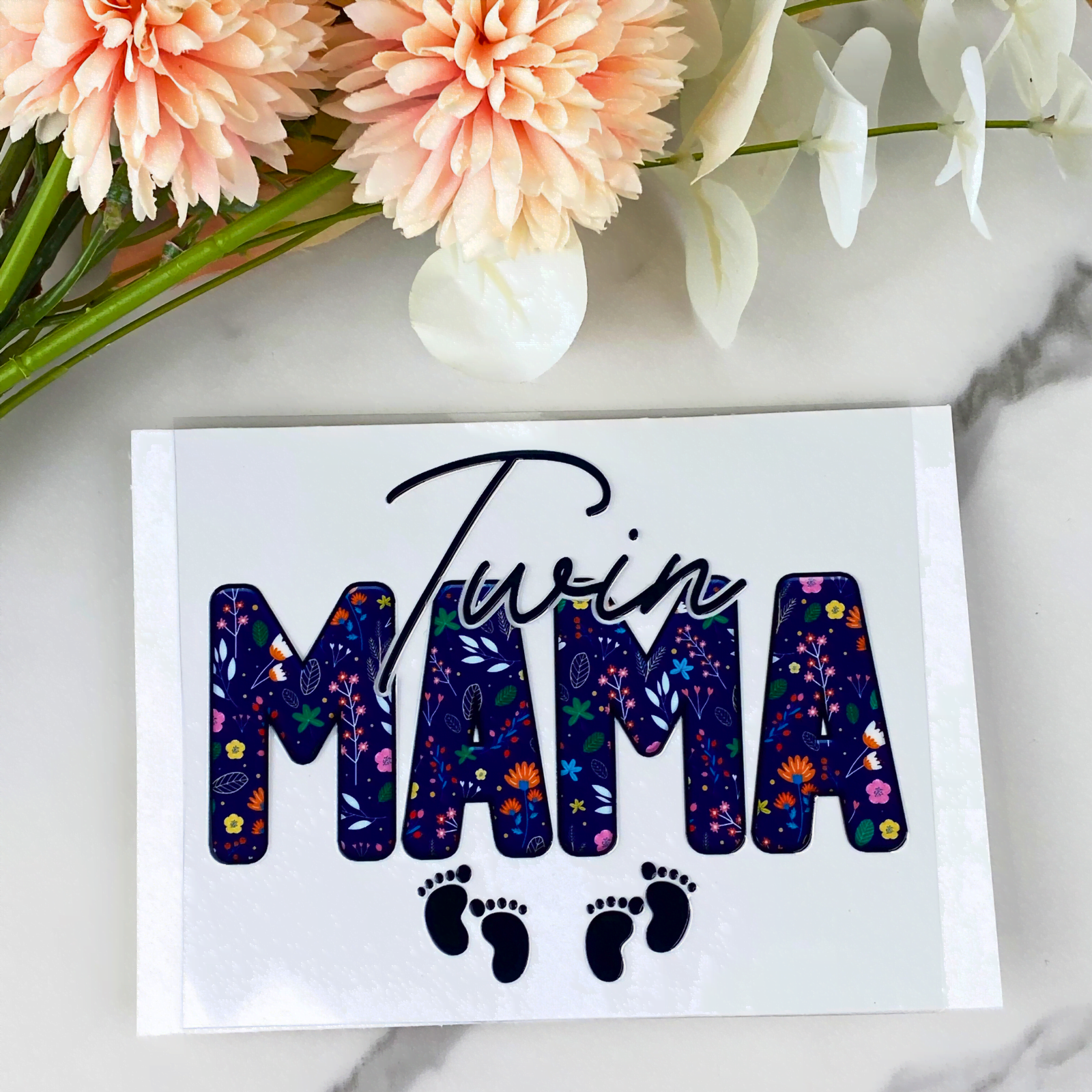 Twin Mama | 4" UV DTF Decal - HKS Custom Designs