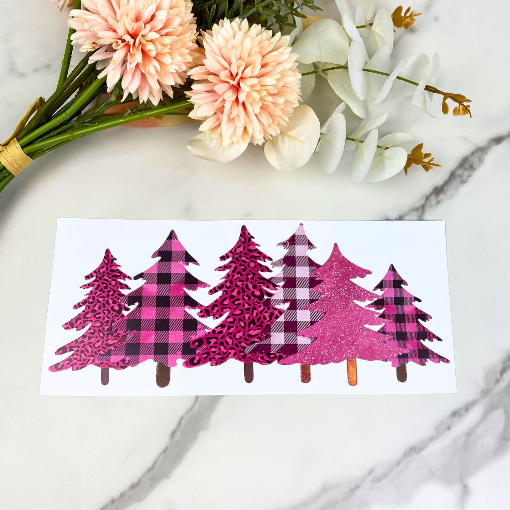 Pink Tree | 16 Oz Vinyl Wrap - HKS Custom Designs