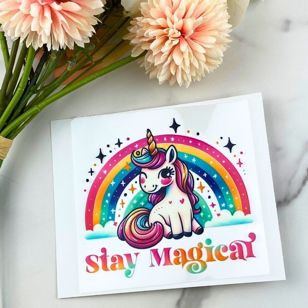 Stay Magical | 4″ UV DTF Decal - HKS Custom Designs