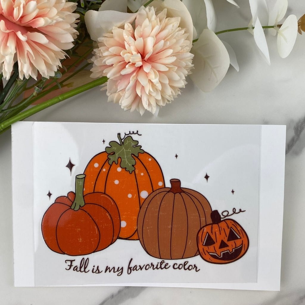 Fall Is My Favorite Color | 4" UV DTF Decal - HKS Custom Designs