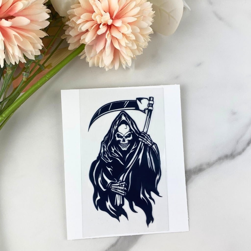Grim Reaper | 4" UV DTF Decal - HKS Custom Designs