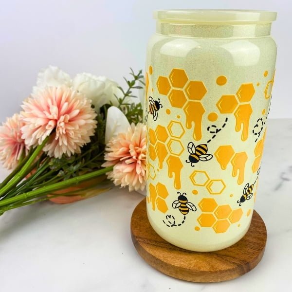Honey Bee Glass - HKS Custom Designs