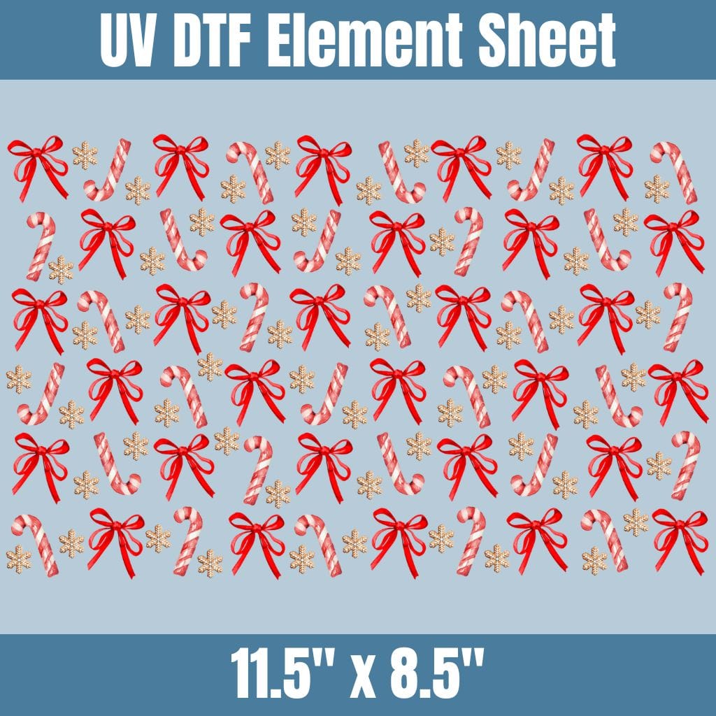 Candy Canes and Bows | Element Sheet – HKS Custom Designs